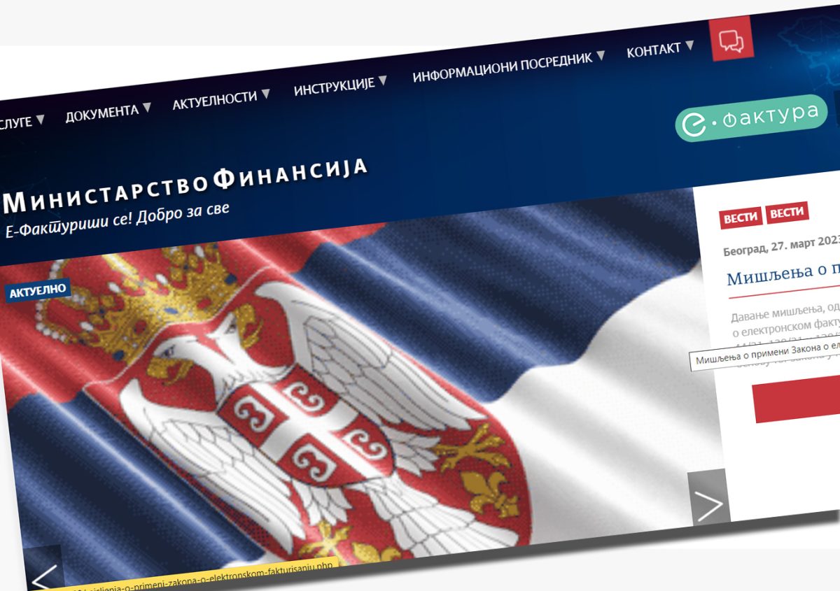 Sistem elektronskih faktura - SEF - Servis za računovodstvo Interact Biz